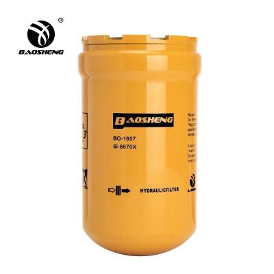Cina metallo Mesh Excavator Oil Filter di altezza di Oil Filter 155mm del pilota 51-8670X in vendita
