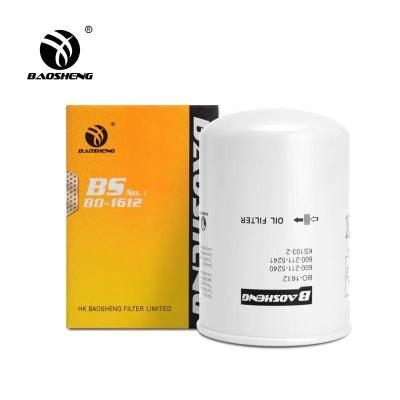 Cina 600-211-5240 filtro dell'olio idraulico KS103-2 KOMATSU PC60-1 PC60-2 in vendita