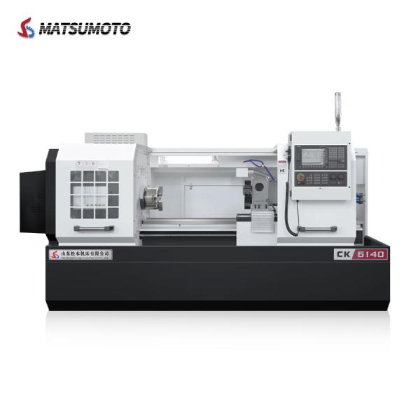 Quality Cast Iron CK6140 High Precision CNC Lathe Machine Flat Bed Turning Machine for sale
