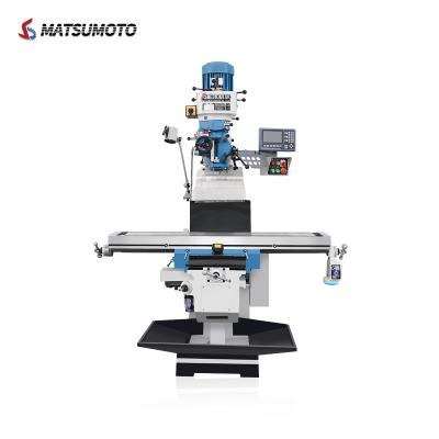 China M6 Conventional Knee Type Turret Milling Machine Vertical Horizontal Customizable for sale