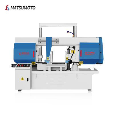 China Hydraulic Clamping GT4250 Band Sawing Machine Horizontal With Gantry Style Frame for sale