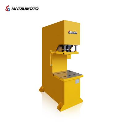 China 100tons Single Arm Hydraulic Press Machine C Frame Metal Forming Device for sale