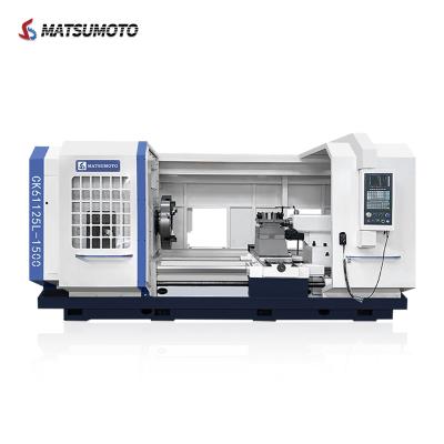 China Horizontal Flat Bed CNC Lathe Machine CK61125 1500mm Heavy Duty Lathe Machine for sale