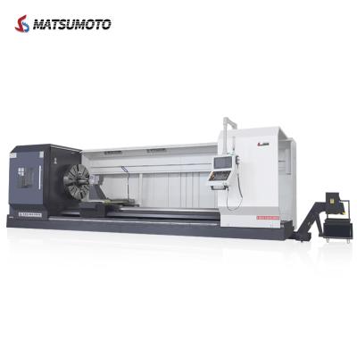 China Ck61140 Heavy Duty Flat Bed CNC Lathe Machine Precision 1400mm Swing Over Bed for sale
