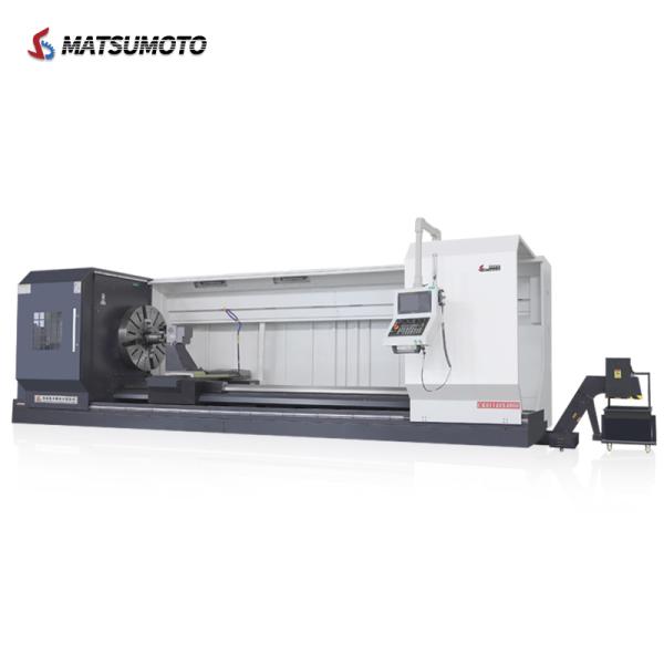 Quality Ck61140 Heavy Duty Flat Bed CNC Lathe Machine Precision 1400mm Swing Over Bed for sale