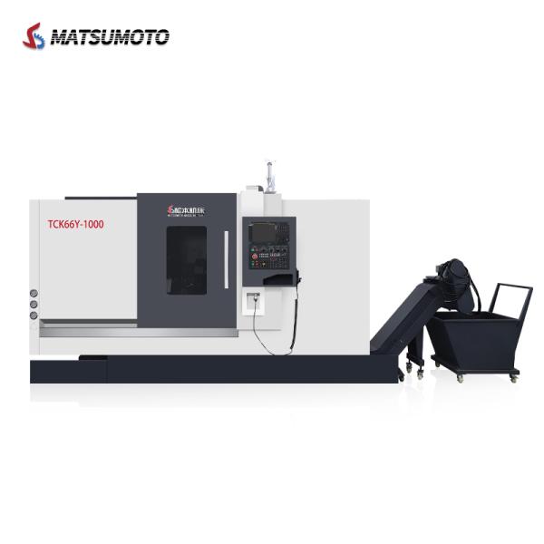 Quality TCK66Y CNC Slant Bed Lathe Heavy Duty Turning Milling Machine for Metal Processing for sale
