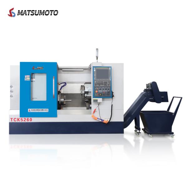 Quality TCK5260 Slant Bed CNC Lathe Machine Turning Milling Machine for Metalworking for sale