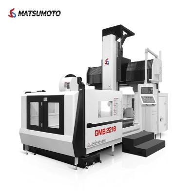 China GMB2216 Automatic Gantry Type Machining Center 4 Axis CNC Milling Machine For Metal for sale