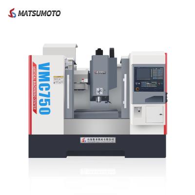 China Vmc750 Precision CNC Vertical Machining Center 900x420mm For Metal Processing for sale