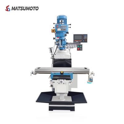 China M4 Vertical Turret Milling Machine Vertical Spindle Milling Equipment 1270x254mm for sale