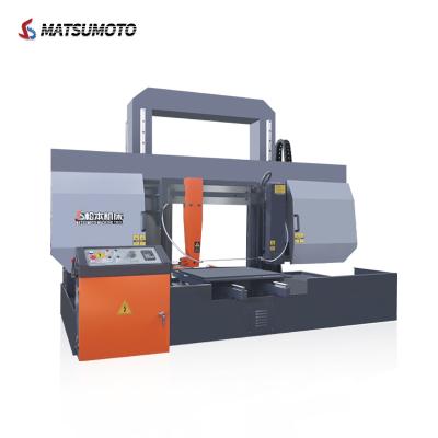 China Gantry Style Horizontal Metal Cutting Band Saw Machine Double Column GT4270 for sale