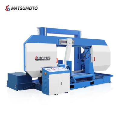 China GT42100 Heavy Duty Gantry Band Saw For Metal Cutting 10-80m/Min 1000x1000mm for sale