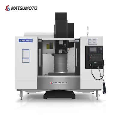 China VMC1160 4 Axis CNC Vertical Machining Center Heavy Duty 1200x600mm High Precision for sale
