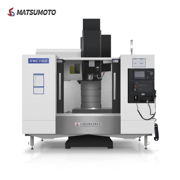 Quality VMC1160 4 Axis CNC Vertical Machining Center Heavy Duty 1200x600mm High Precision for sale