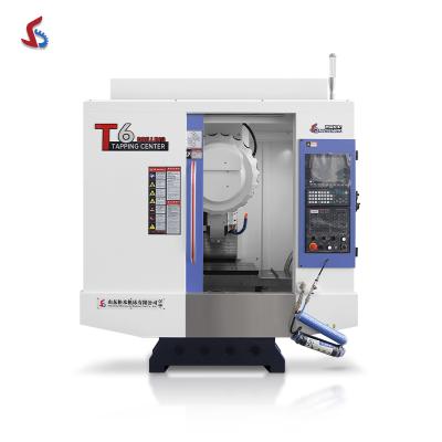 China T6 Automatic CNC Drilling and Tapping Center with 20000rpm Spindle Speed 1.2s Tool Change Time and BT30 Spindle Taper for sale