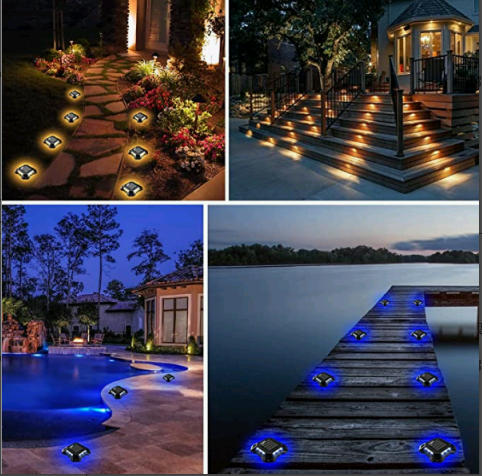 Solar Powered IP68 Waterproof LED Light  Solarlite Road Studs 7