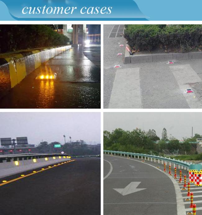 Solar LED road stud durability demonstration