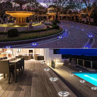 China Solar Powered Outdoor Deck Light Stainless Steel Solar Deck Lights Mini Solar Deck Lights Solar Stair Step Lights for sale