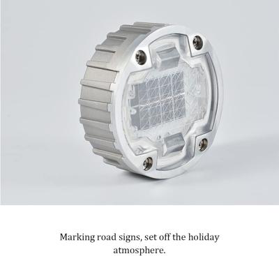Cina Strada all'aperto impermeabile solare resistente del lampeggiatore LED del perno IP68 della strada in vendita