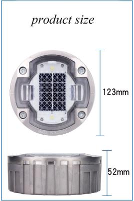 Cina Strada all'aperto impermeabile solare resistente del lampeggiatore LED del perno IP68 della strada in vendita