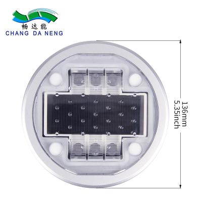 China GPS Synchronization Solar Road Studs IP67 Cat Eye Reflector Floor Lamp Deck Stair LED for sale