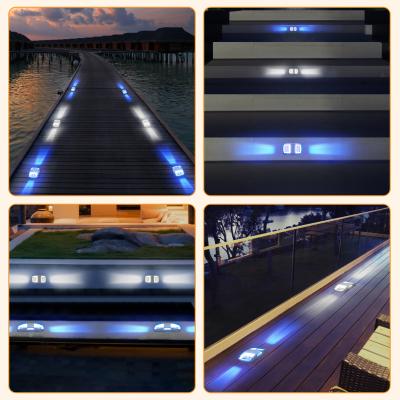 China Aluminun Car Shape Solar Deck Light Flashing LED Road Stud for sale