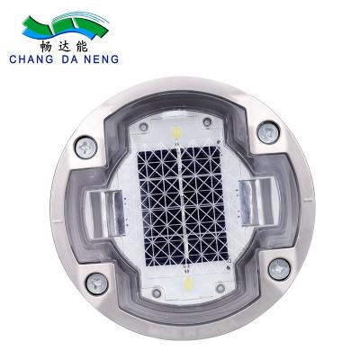 Cina IP68 Acciaio impermeabile all'ingresso LED Energia solare Strada di traffico Stud riflettente occhio di gatto Road Studs lampeggiante Road Marker in vendita