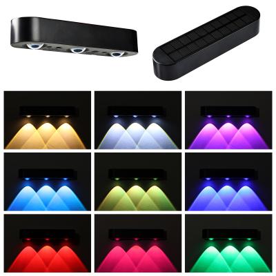 China Lâmpadas solares LED ecológicas para decoração exterior com 8 luzes solares à prova d'água à venda
