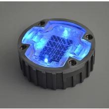 중국 방수 태양 전지 도로 스톱 IP68 흰색 노란색 빨간색 녹색 파란색 -40°C~85°C 0.825KG 판매용