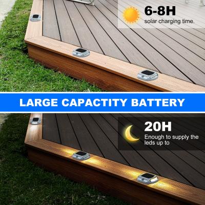 China Aluminum LED Solar Dock Light S IP68 Waterproof Screw Installation Solution For Docks for sale