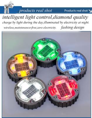 China 123*50 Mm Solar Road Maker For All-Weather Lighting Weather-Resistant Mode for sale