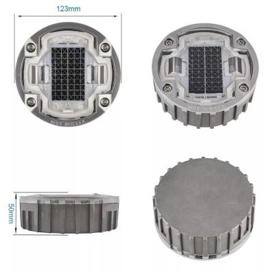 China 123*50 Mm Solar Road Maker For All-Weather Lighting Weather-Resistant Mode for sale