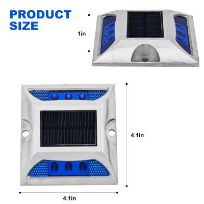 China Pistas de aluminio de aleación solar con batería de iones de litio resistente al agua IP68 de larga duración en venta