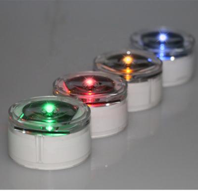 中国 アルミニウム地下太陽光道路スタッド 丸い埋め込みLEDビーコン ライト道路マーカー 販売のため