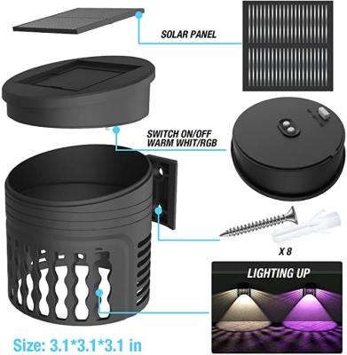 China Solar Light Solar Garden Light Projection RGB Pattern Light Waterproof Decorate Garden Backyard Front yard for sale