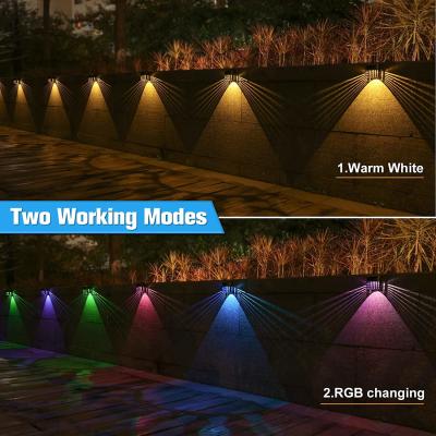 China Solar Light Solar Garden Light Projection RGB Pattern Light Waterproof Decorate Garden Backyard Front yard for sale
