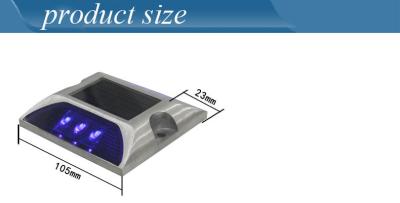 Cina Il IP di alluminio 67 ha alimentato i perni solari della strada del bacino della strada principale solare delle luci in vendita