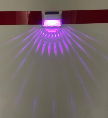 Cina un PC di 600 ABS di MAH Decorative Solar Wall Light 1.2V monocristallino in vendita