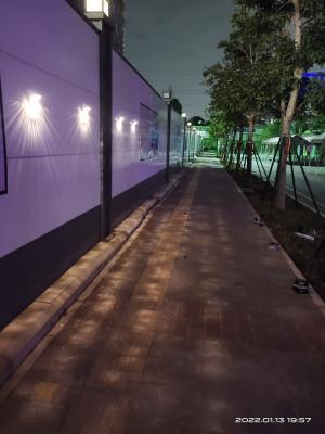 Cina un PC di 600 ABS di MAH Decorative Solar Wall Light 1.2V monocristallino in vendita