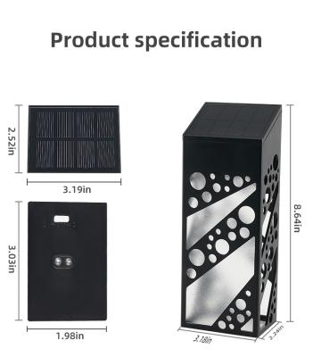 Cina Silicio monocristallino della parete 1.2V del recinto del giardino solare impermeabile di Lights 280mA in vendita