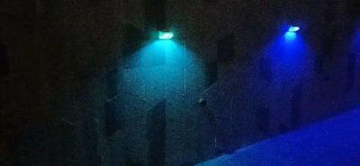 China Waterproof New RGB Decorative Solar Fence Lights with Color Changing Warm White Mode for sale