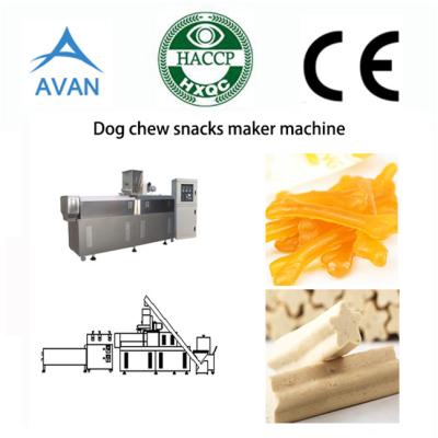 China Automatic dog chews food processing line for sale