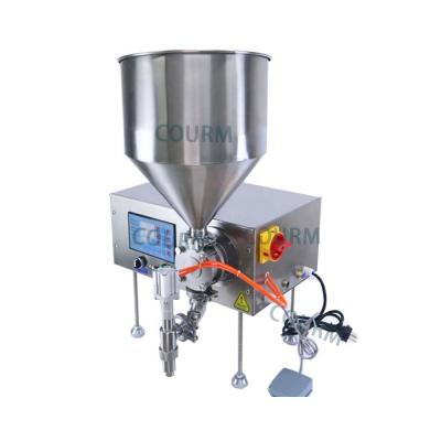 China Cosmetic packaging face cream jar auto filling capping machine in Cangzhou  factory for sale