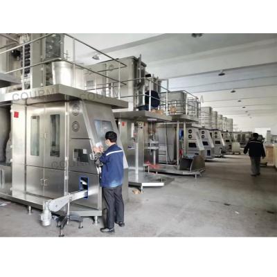 China Automatic Beverage Milk Liquid Aseptic Brick Carton Filling Sealing Machine Paper Carton Packaging Machine 5000 Cartons/hour BPH for sale