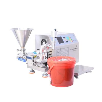 China Desktop 10L Laundry Detergent Oil Foundation Servo Motor Semi Automatic Lobe Pump Filling Paste Machine Water Bottle Glass 304SS for sale