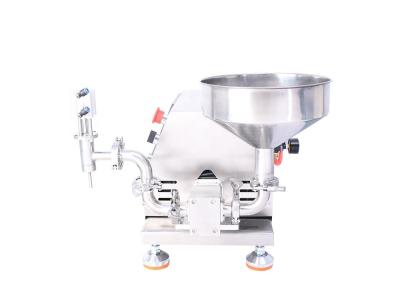 China Desktop 10L Laundry Detergent Oil Foundation Servo Motor Semi Automatic Lobe Pump Filling Paste Machine Water Bottle Glass 304SS for sale