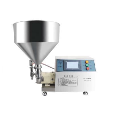 China Semi-automatic Single Heads Rotor Pump peanut butter Shampoo Thicker Liquid Soap Hand Gel Sprays Bottle Paste Filling Machine for sale
