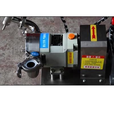 China Semi automatic servo motor cam rotor pump dense fluid gel butter edible oil quantitative liquid vial filling capping machine for sale