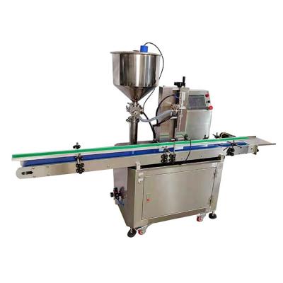 China Production Line Sauce Cosmetic Cream Ointment Jar Paste Paint Jam Bottle High Viscosity Liquid Filling Machine manufacturer for sale
