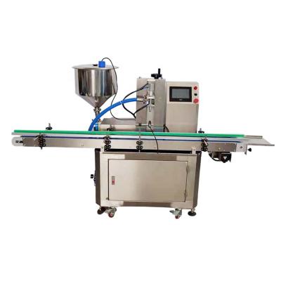 China Production Line Sauce Cosmetic Cream Ointment Jar Paste Paint Jam Bottle High Viscosity Liquid Filling Machine manufacturer for sale